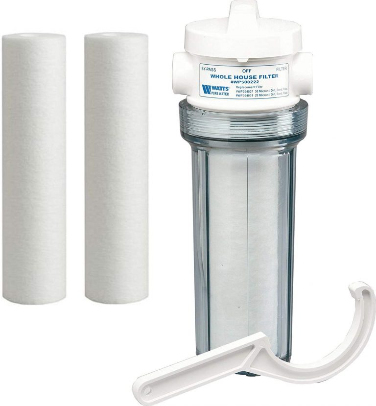 5 Best Sediment Filters for Well Water (MUST Review Before Buying)