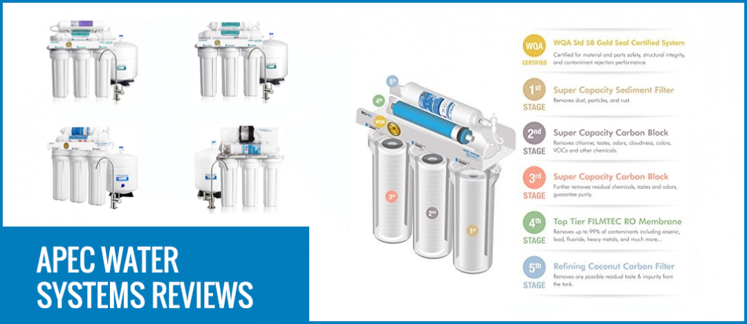 APEC Water Systems Reviews (RO-90, ROES 50, PH75 & Complaints)