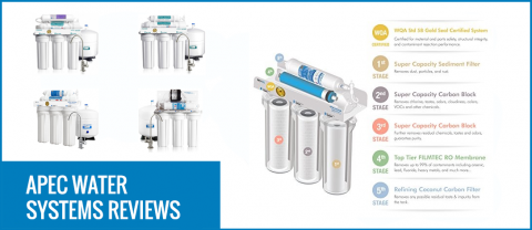 APEC Water Systems Reviews (RO-90, ROES 50, PH75 & Complaints)