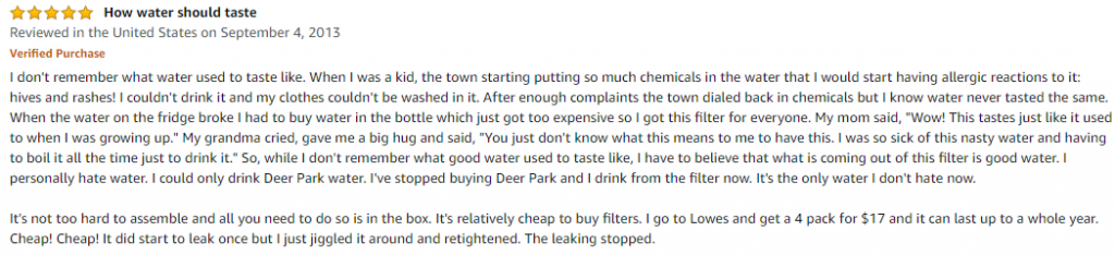 Instapure F2 Essentials Review