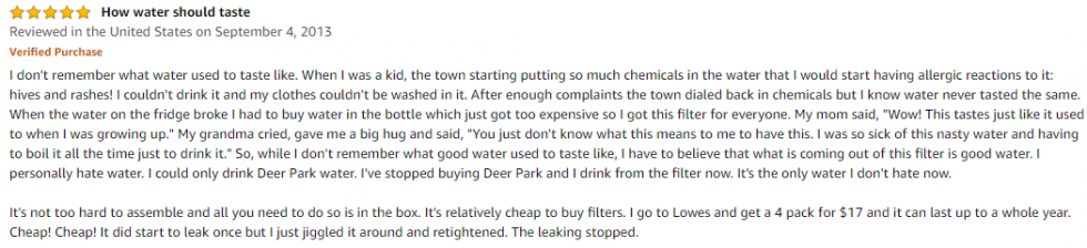 Instapure F2 Essentials Review